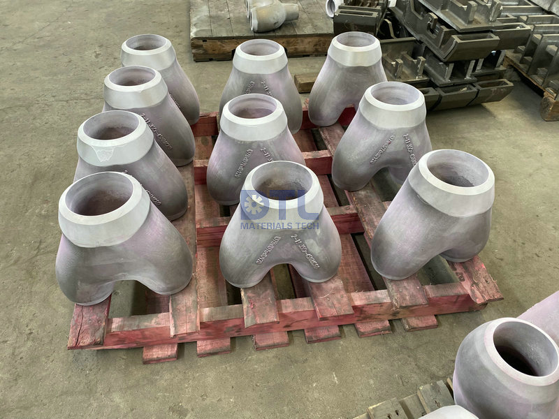 Wye piece fittings assembly with centrifugal cast tubes - Buy Product ...