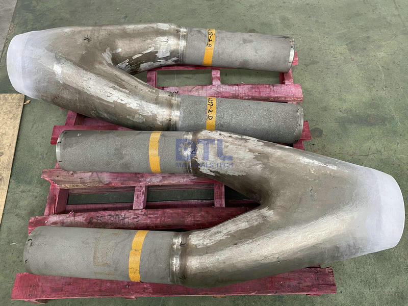 Wye piece fittings assembly with centrifugal cast tubes - Buy Product ...